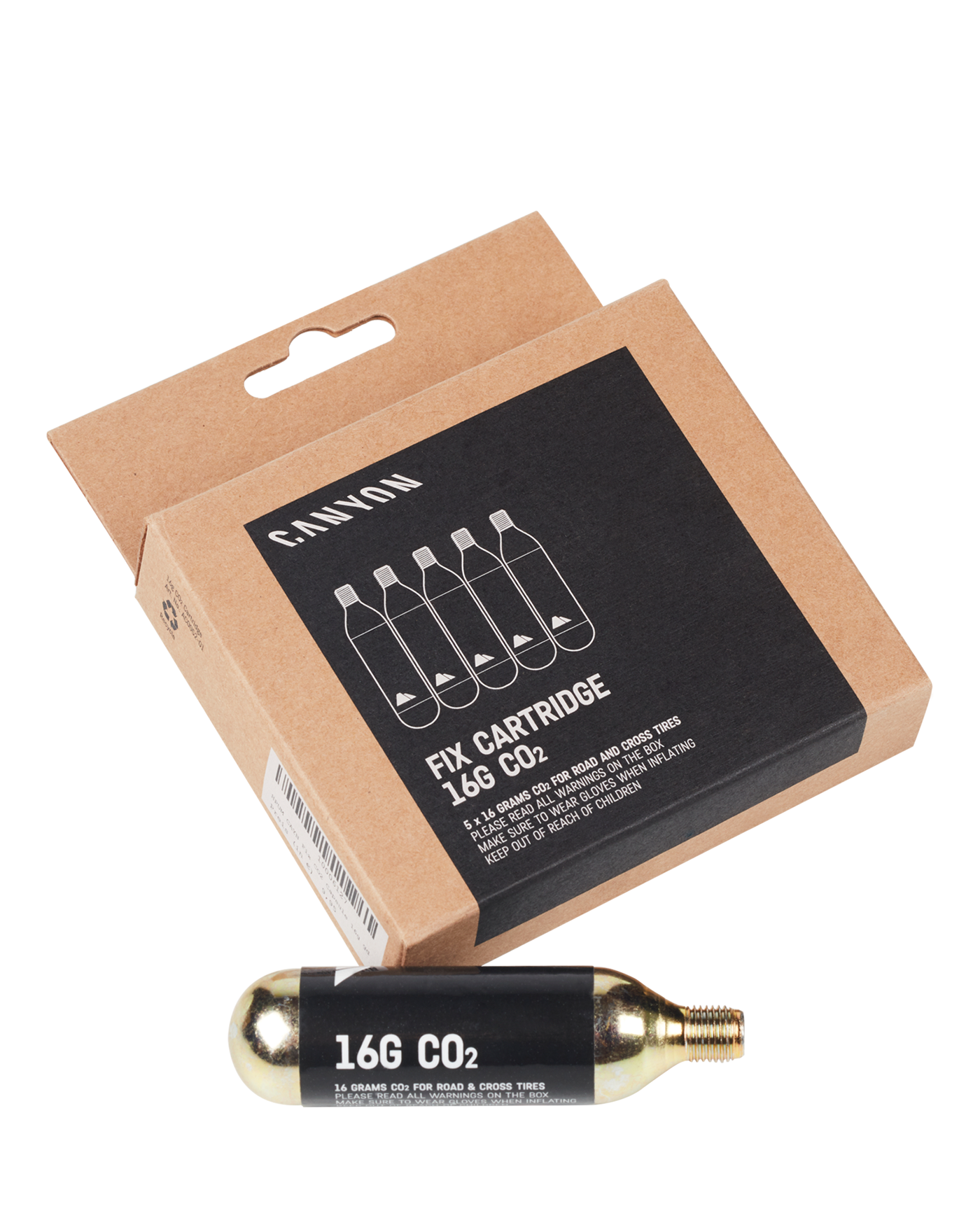 Canyon 16g CO₂ Cartridges | CANYON CZ