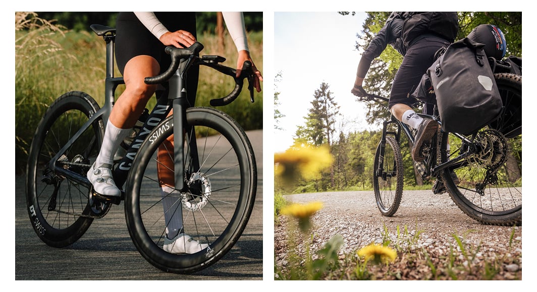Road bike or mountain bike? Choose your perfect ride | CANYON US